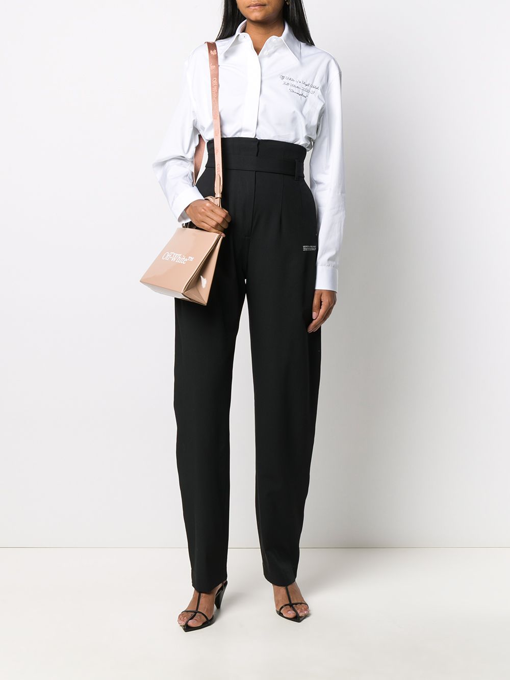 OFF-WHITE Embroidered Cotton Shirt