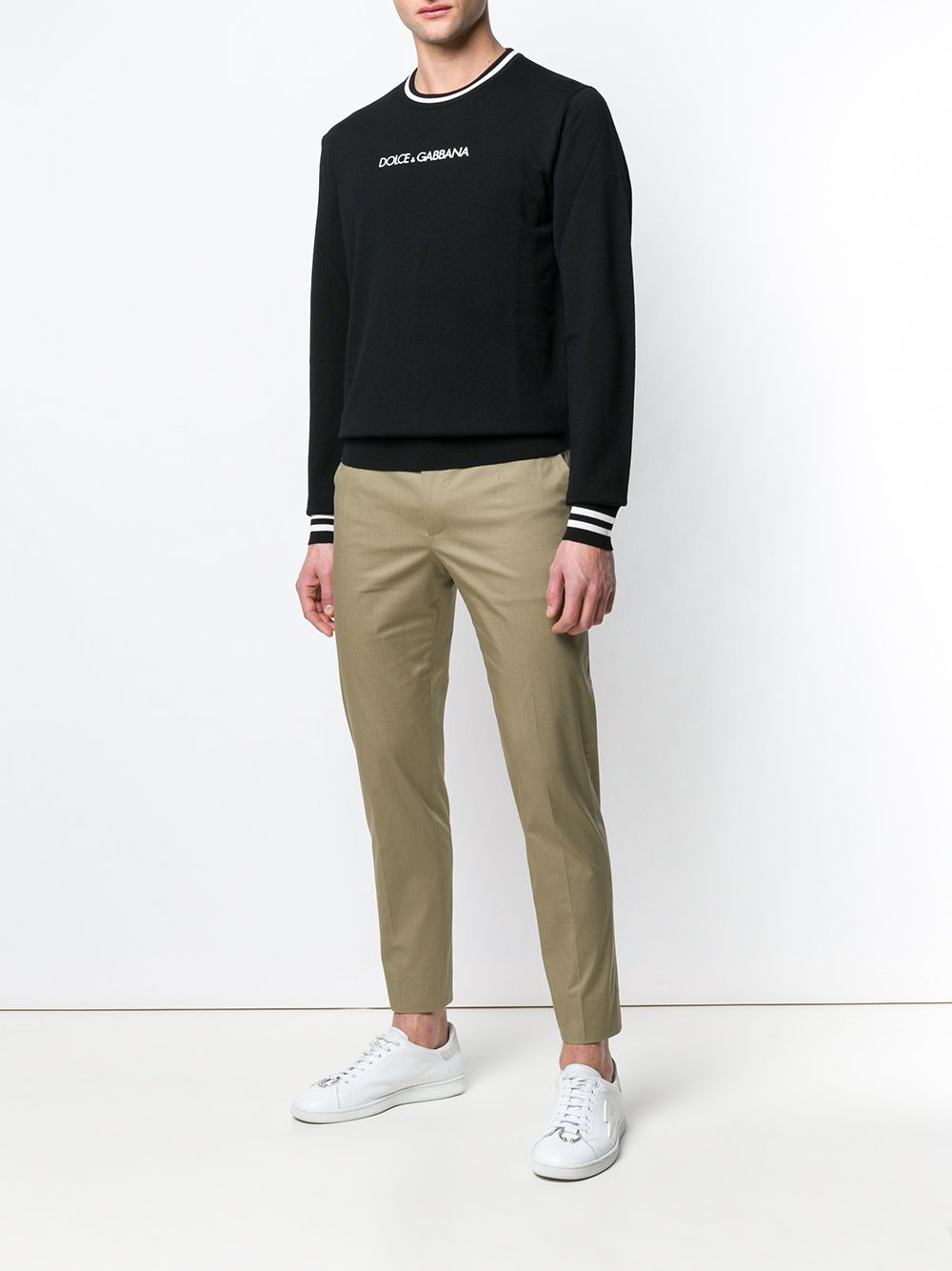 DOLCE & GABBANA DOLCE & GABBANA Logo-Tag Chinos
