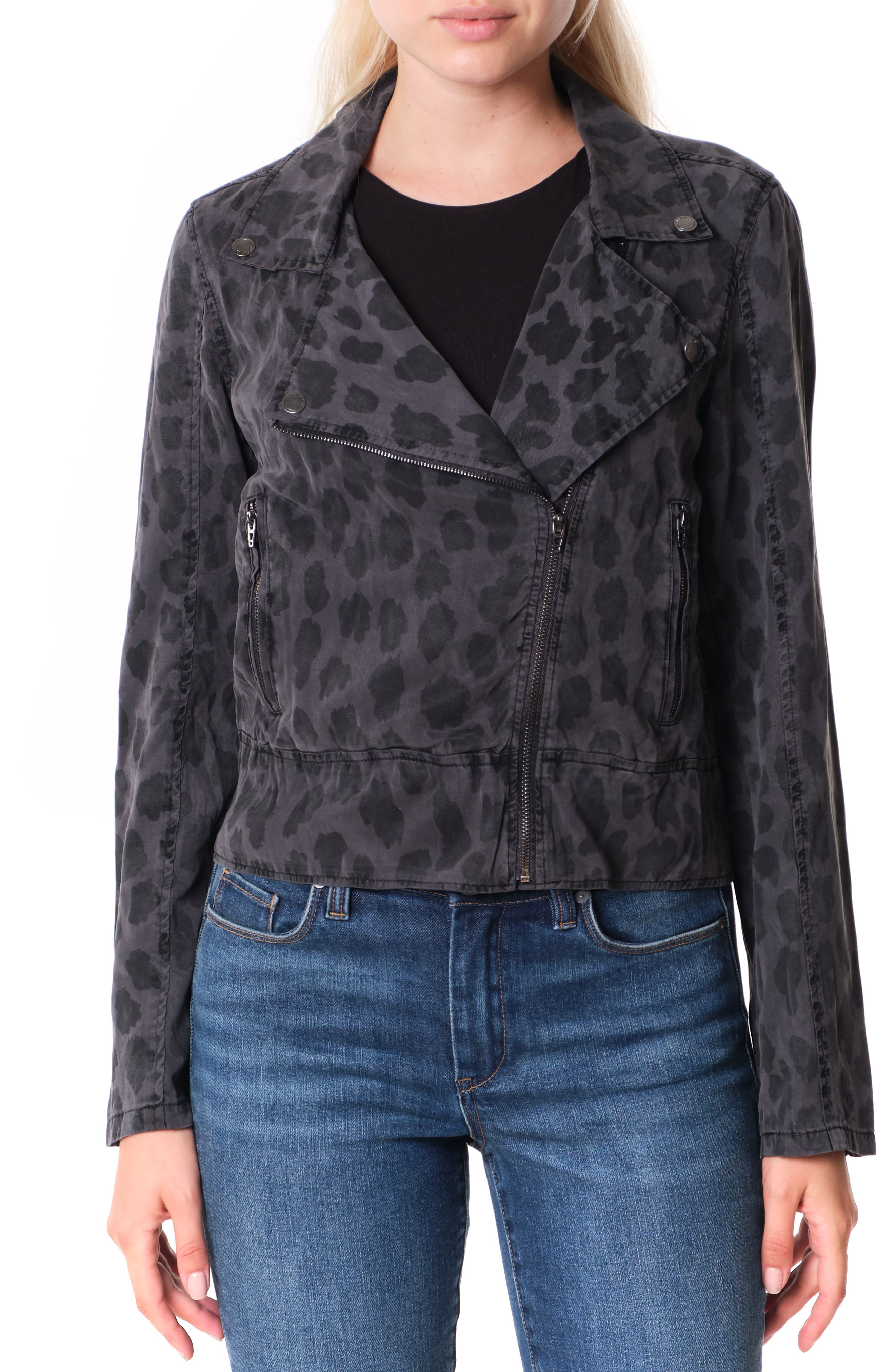 blanknyc leopard denim jacket