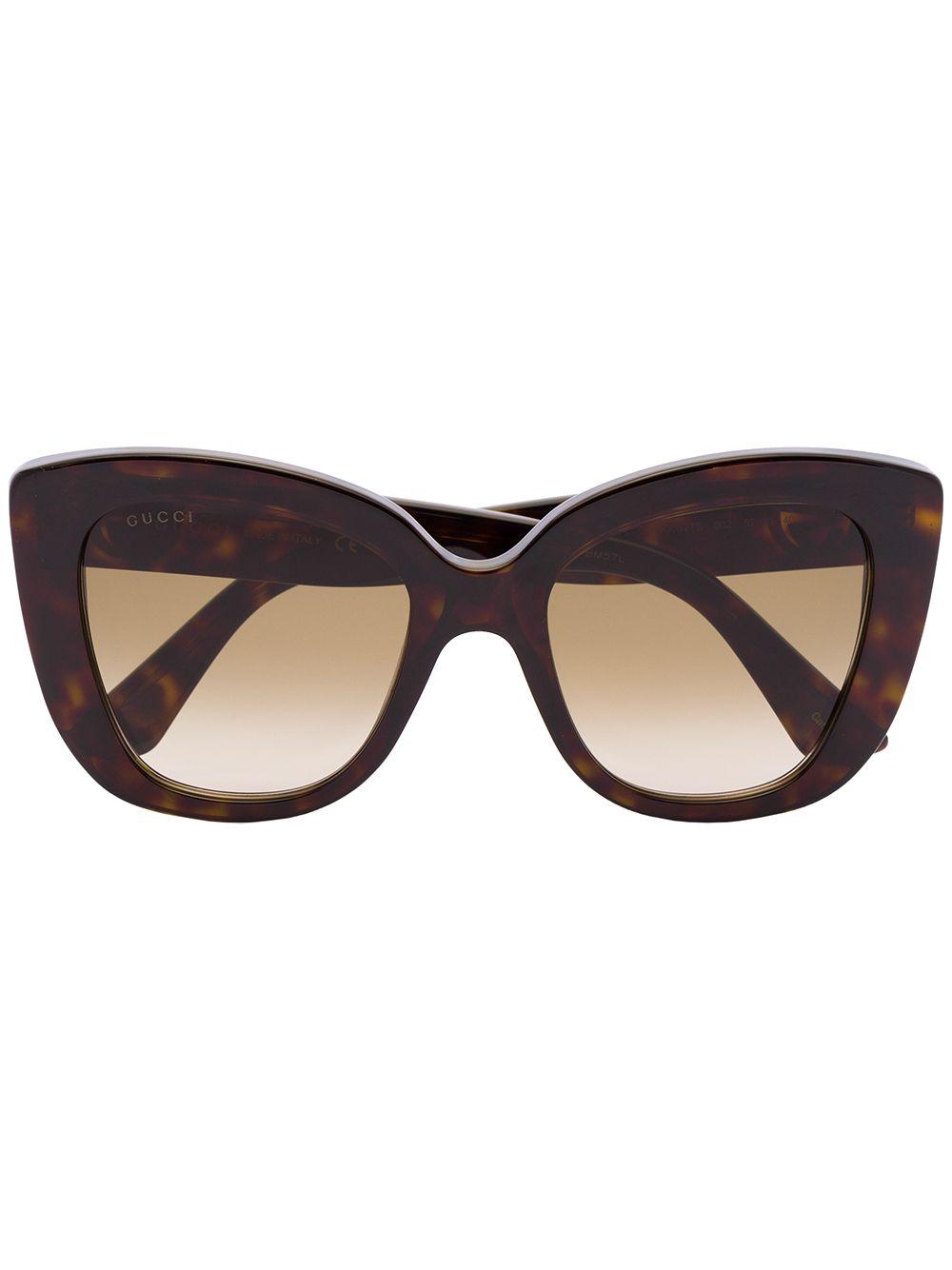 Gucci Cat-Eye Gradient Sunglasses In Brown - 15% Off | Editorialist