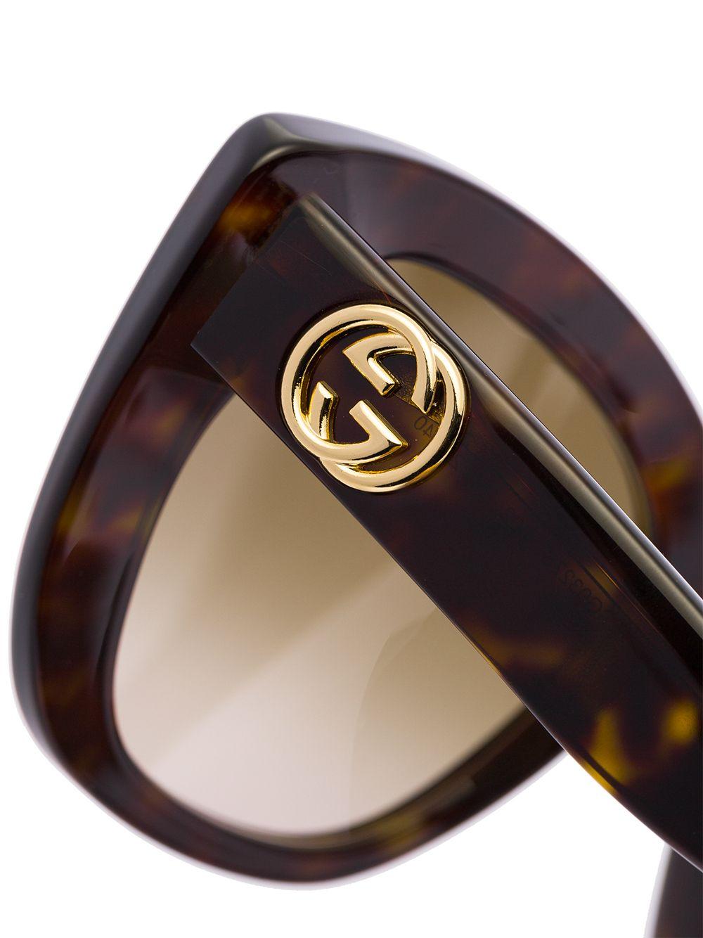 Gucci Cat-Eye Gradient Sunglasses In Brown - 31% Off  display picture 1