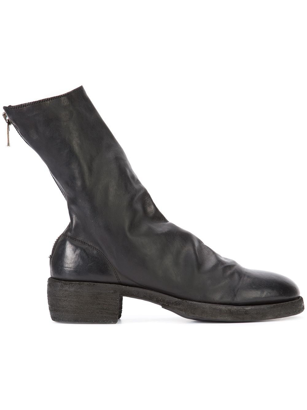Guidi Rear Zip Boots In Black - 63% Off | Editorialist