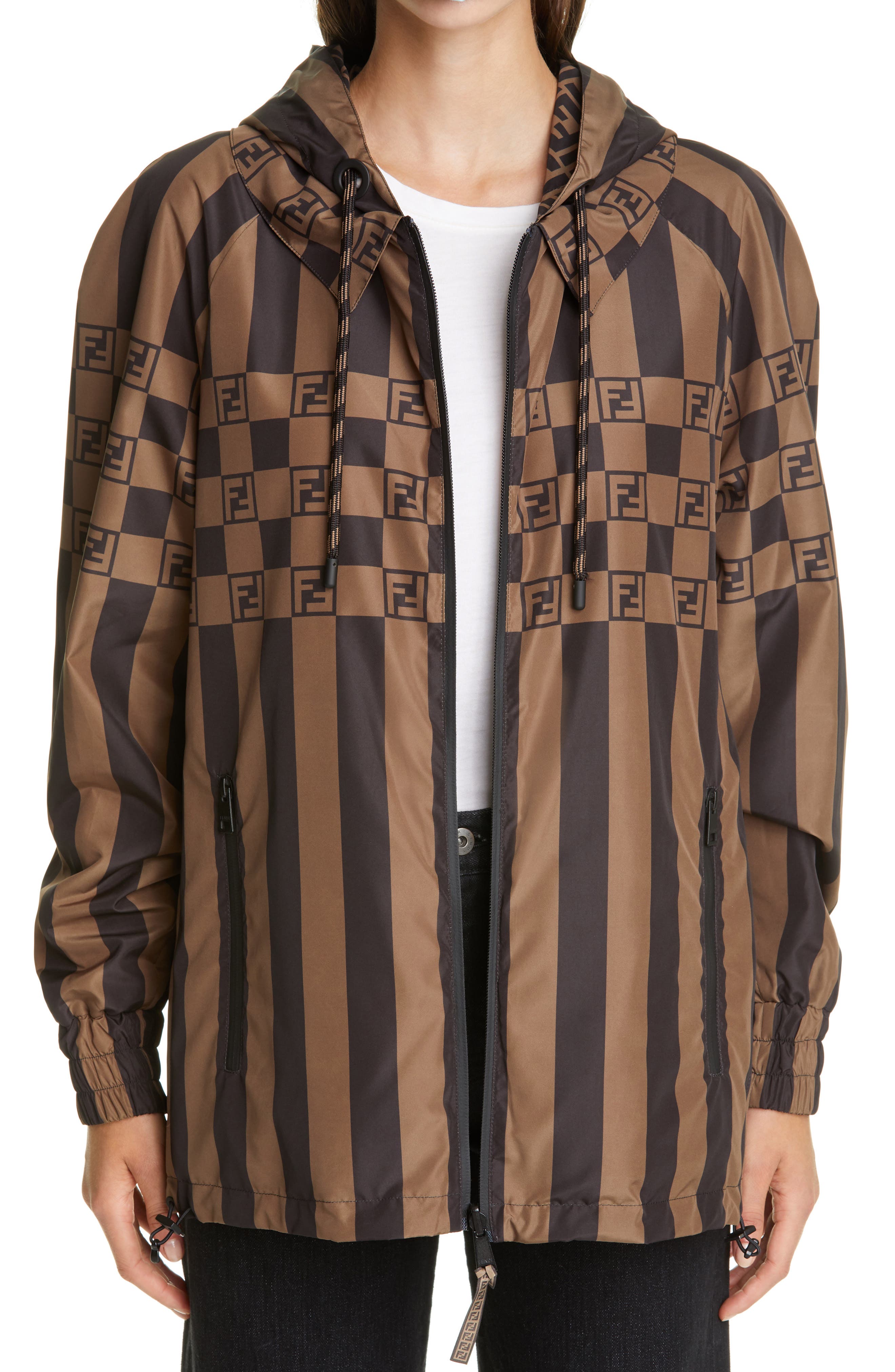 Fendi reversible jacket women's Clearance