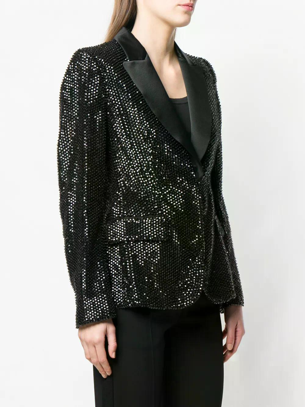 ALBERTA FERRETTI Stud-Embellished Blazer