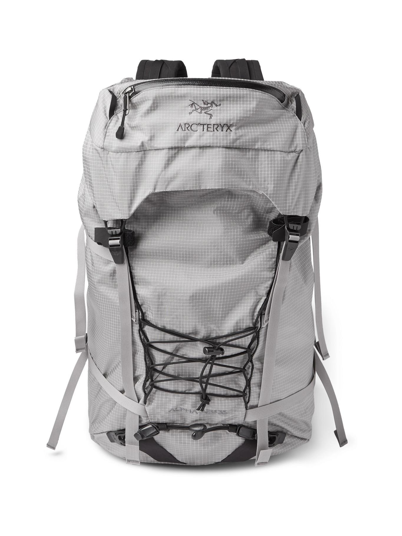 ARC'TERYX アークテリクス アルファ AR 35 バックパック グレー Arc'Teryx Alpha Ar 35 Ripstop Backpack - Gray | Editorialist