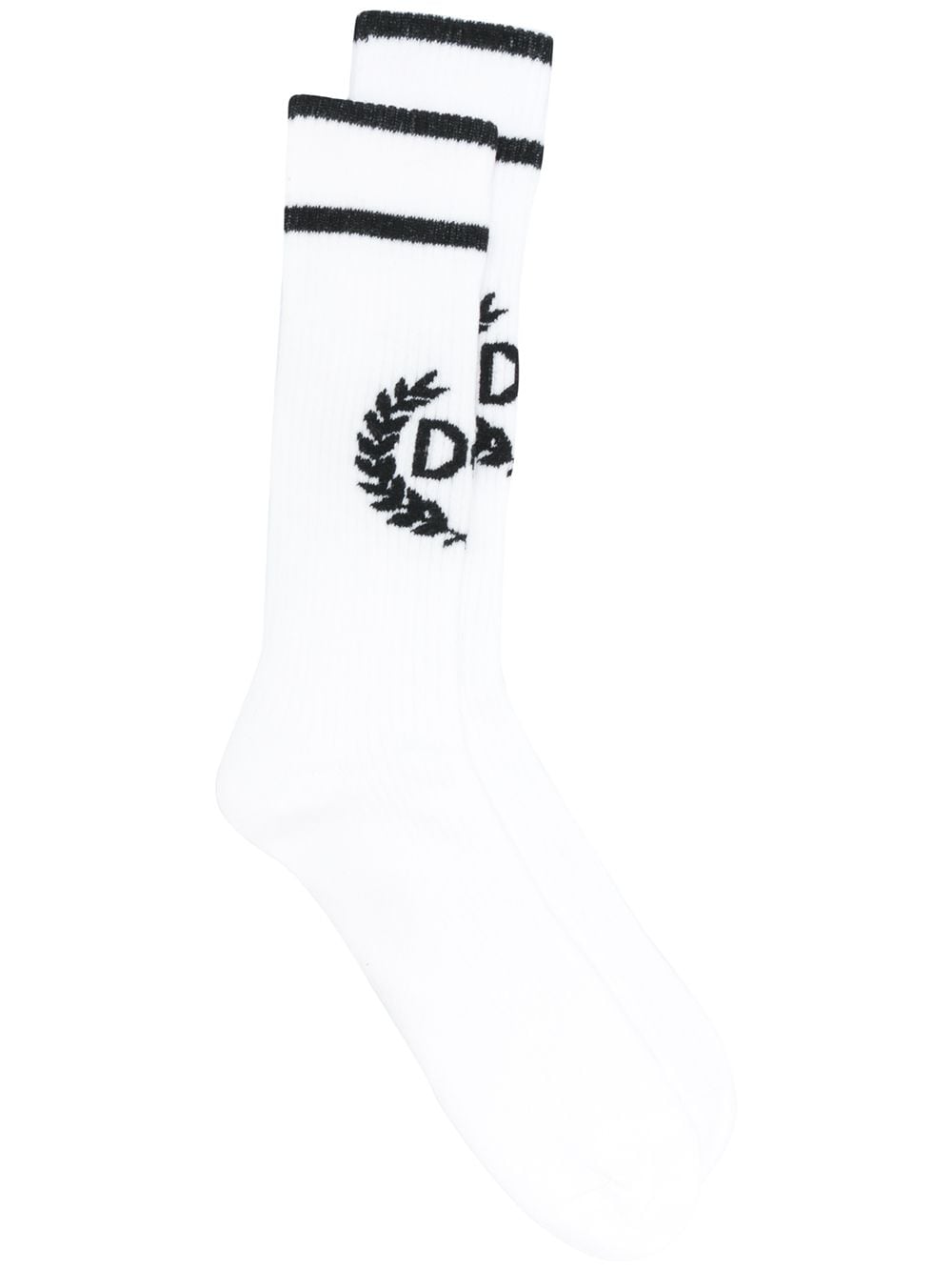 DOLCE & GABBANA Dolce & Gabbana DGVIB3 Logo-Print Cotton Track Shorts