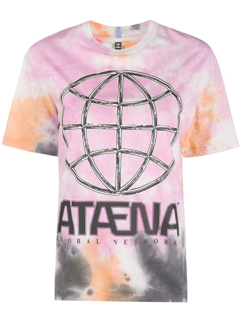 ALEXANDER MCQUEEN MCQ Tie-Dye Graphic Print T-Shirt