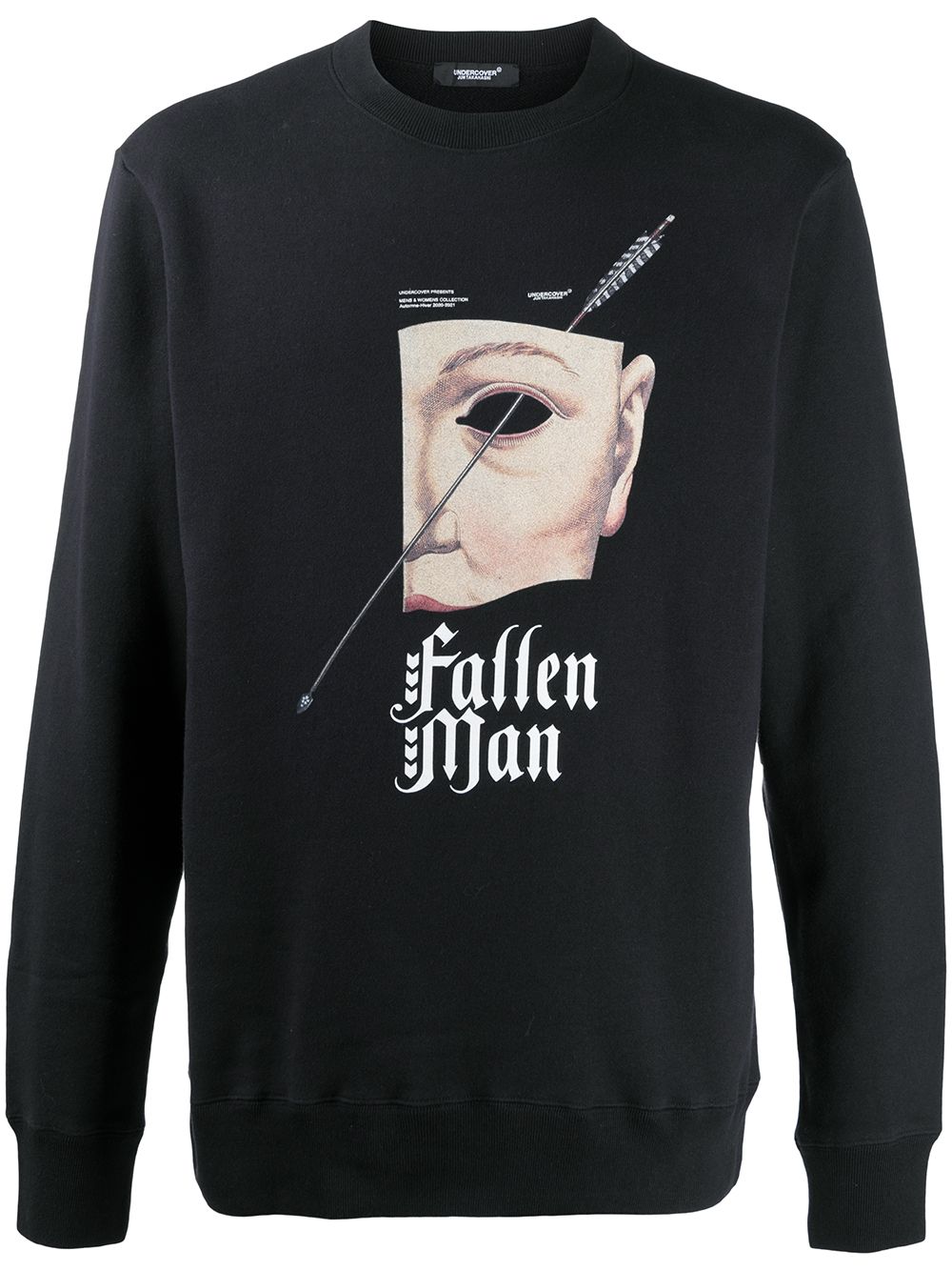 Undercover Graphic Sweater In Top Gray - 82% Off | Editorialist