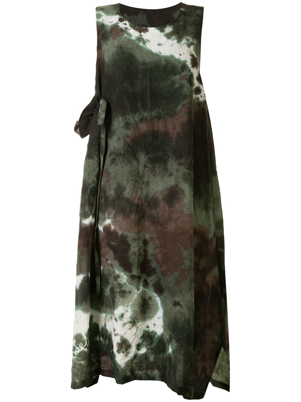 Y’S Y's Tie-Dye Print Wool Dress