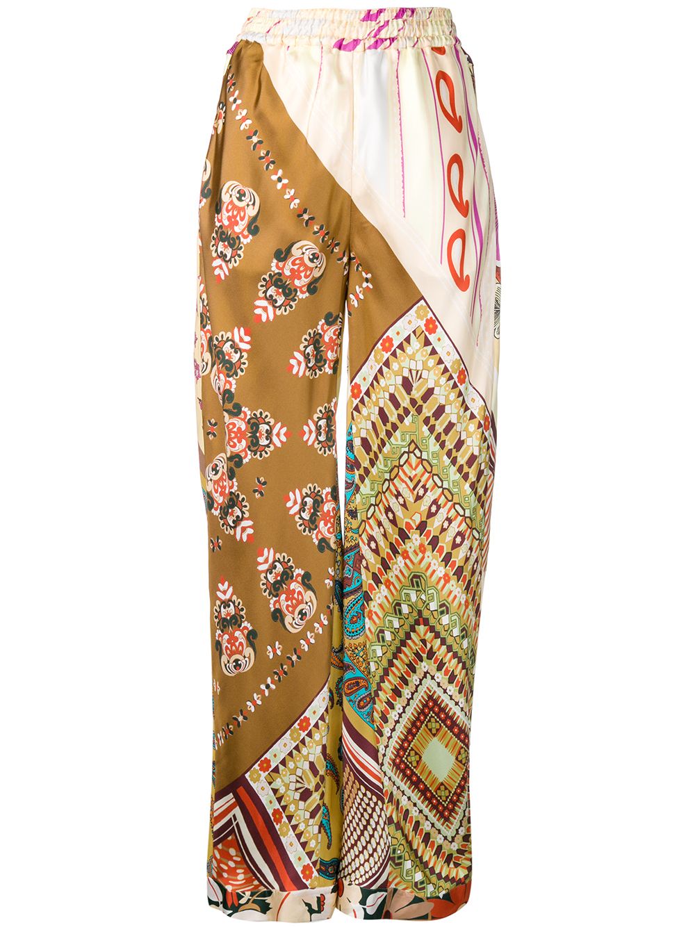 CHLOÉ Chloé Printed Wide Leg Trousers