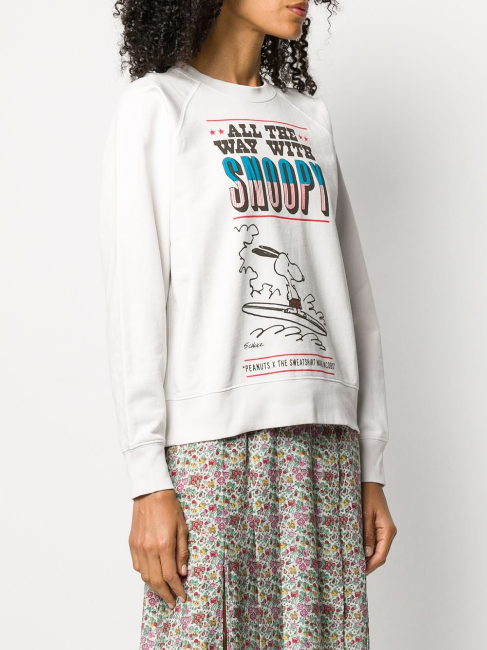 Marc Jacobs X Peanuts Snoopy Sweatshirt In Neutrals - 40% Off