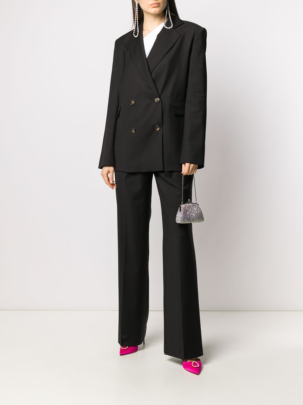 LOULOU DE SAISON sbiru Trousers