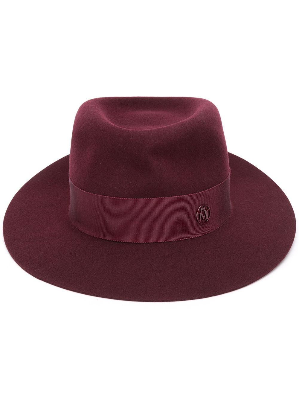 Maison Michel Virginie Fedora Hat - Red | Editorialist display picture 2