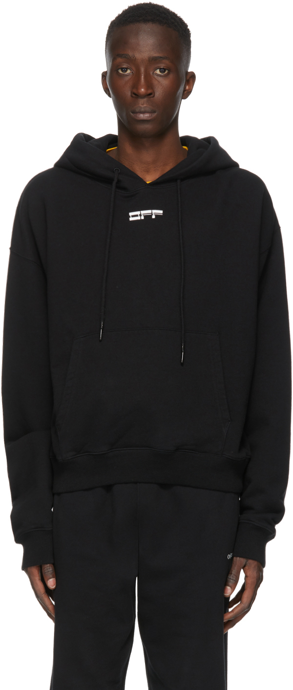 Off white masked face hoodie Clearance