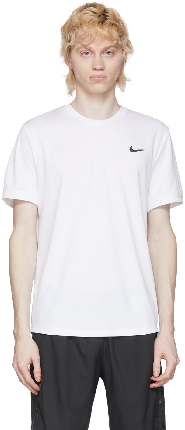 nike white dri fit