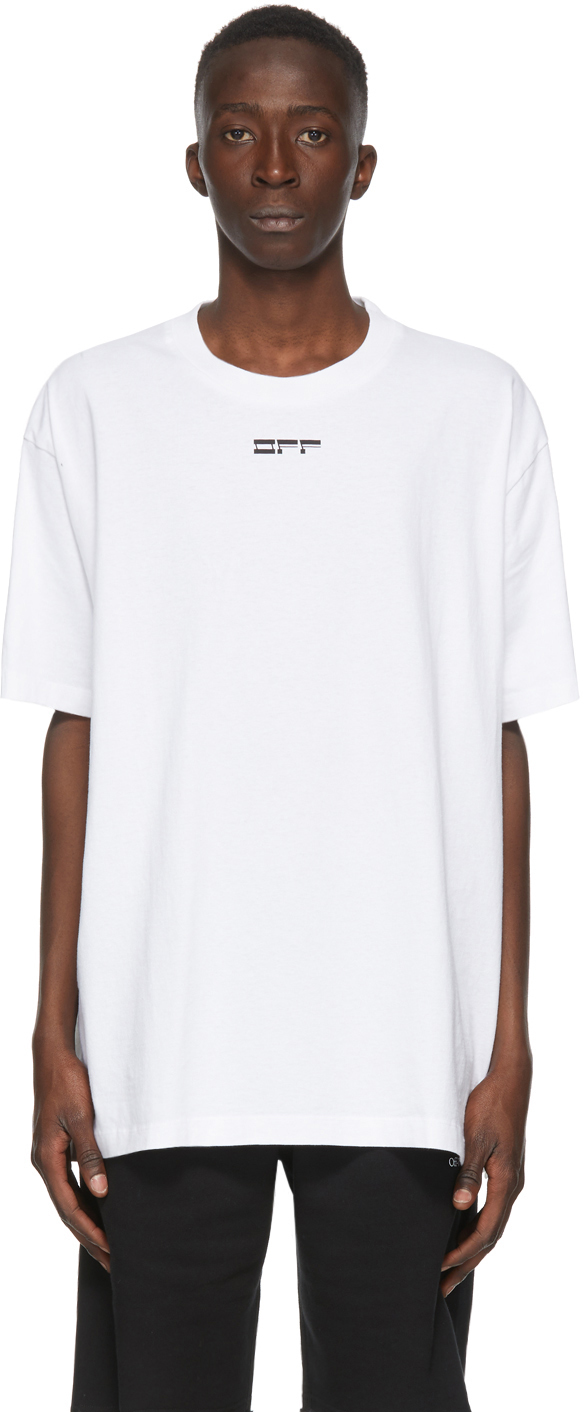 Off white masked face t shirt Clearance