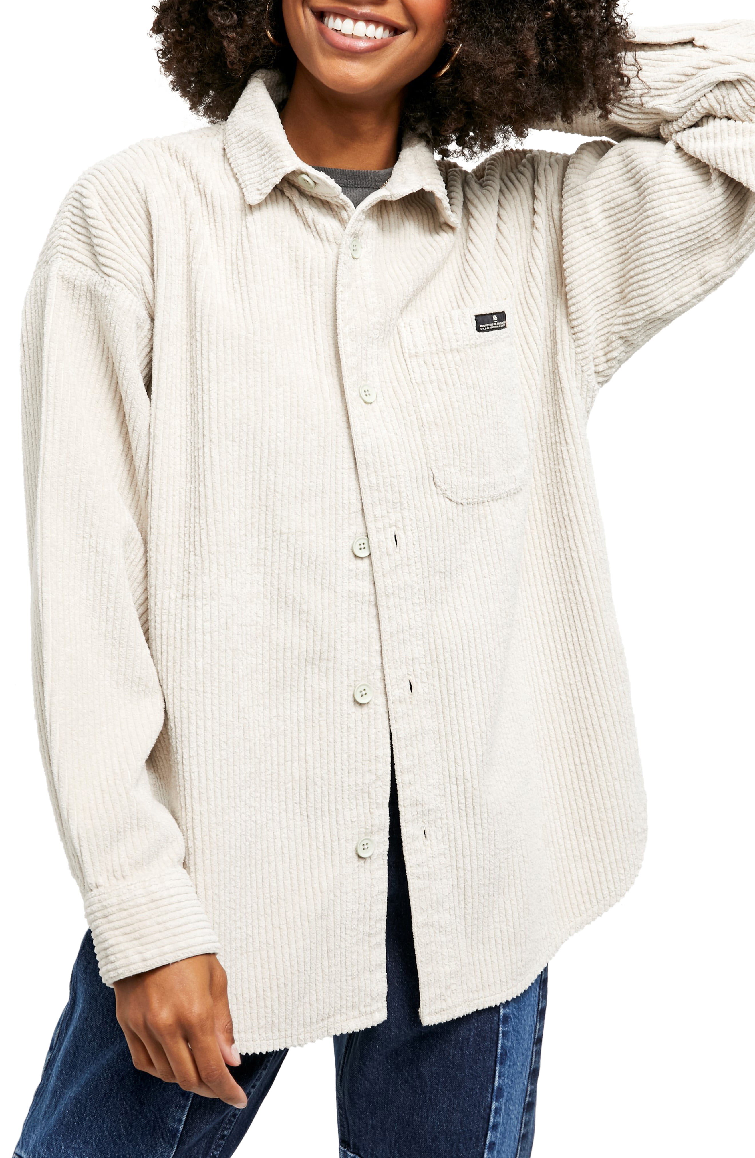 Women's Corduroy Shirt Jacket 