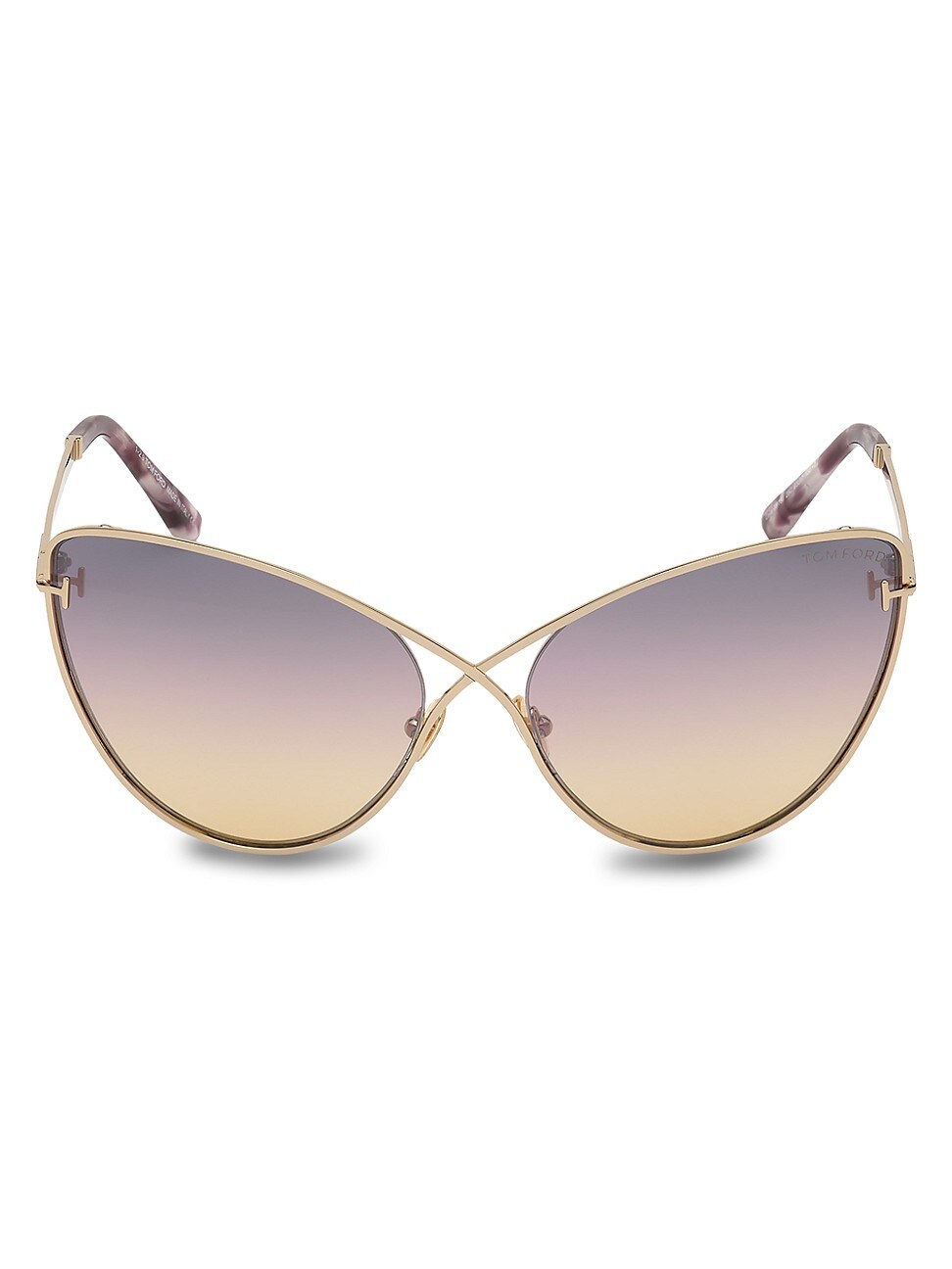 tom ford look alike miranda on Tom Ford Women S Colette 63mm Rimless Aviator Sunglasses Brown Editorialist