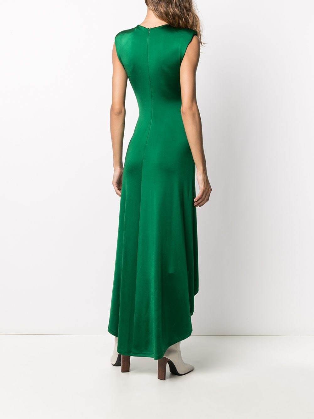 monse asymmetric wrap dress monse asymmetric wrap dress ASYMMETRICAL WRAP LONG DRESS in black Marcia Wear