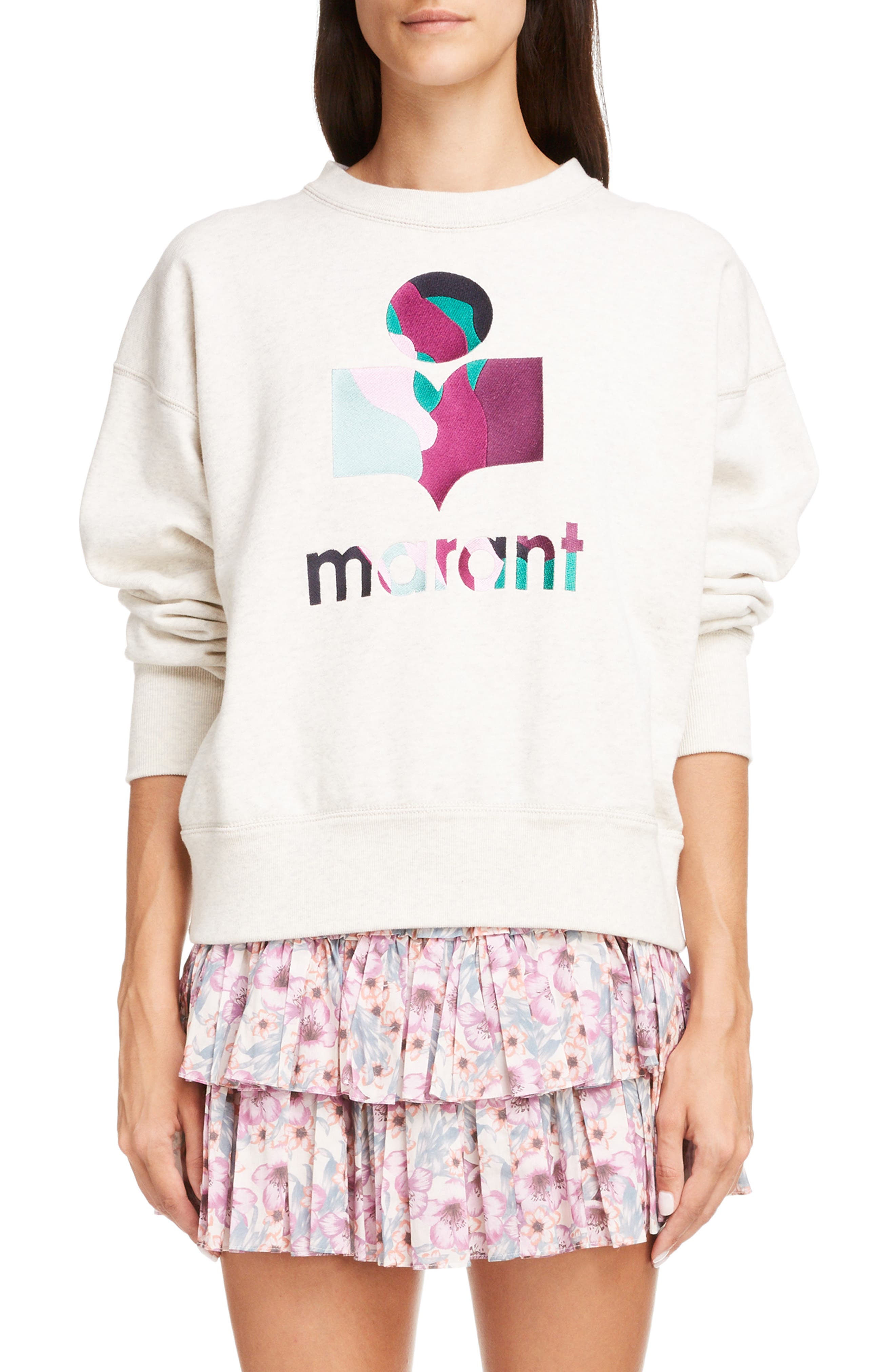 Isabel Marant Isabel Marant Etoile Mobyli Graphic Sweatshirt Isabel Marant Isabel Marant Etoile Mobyli Graphic Sweatshirt