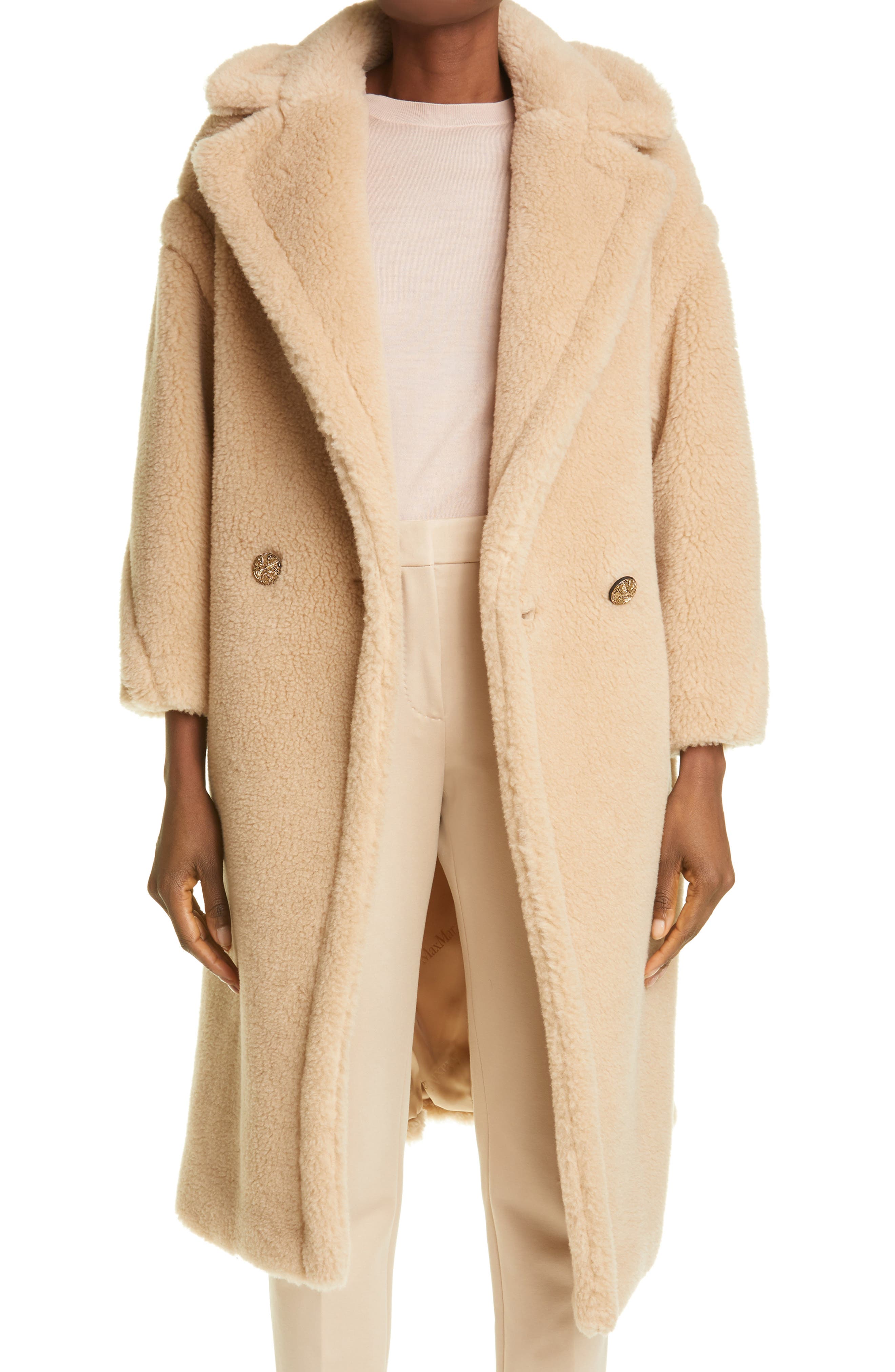 max studio teddy bear coat