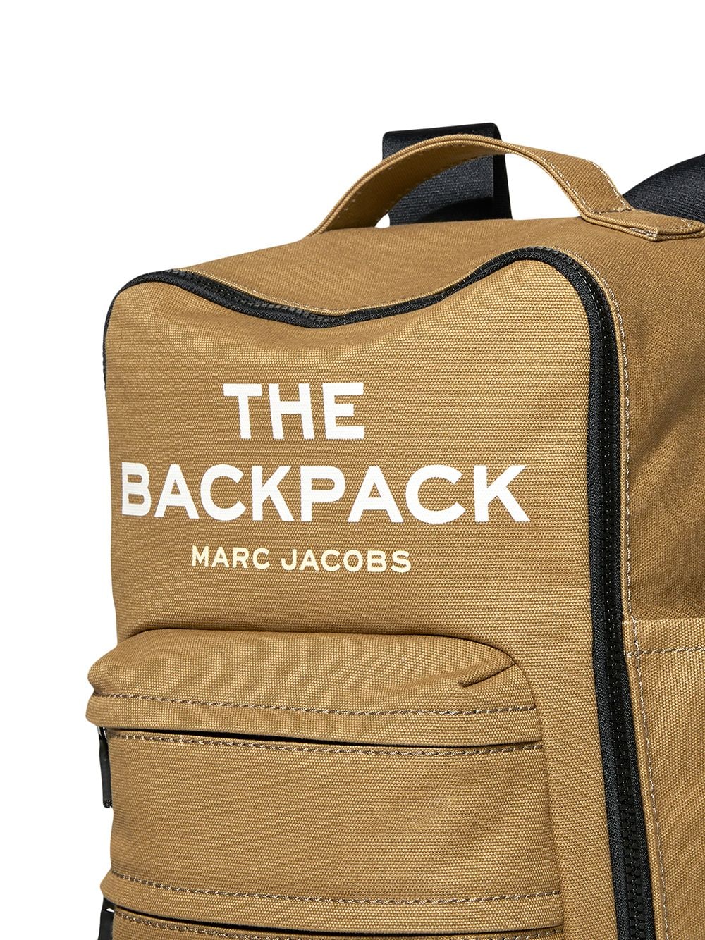 Marc Jacobs Brown Canvas \'The Backpack\' with White Logo Marc Jacobs Backpack Bags & Handbags for Women for sale - eBay main image 4
