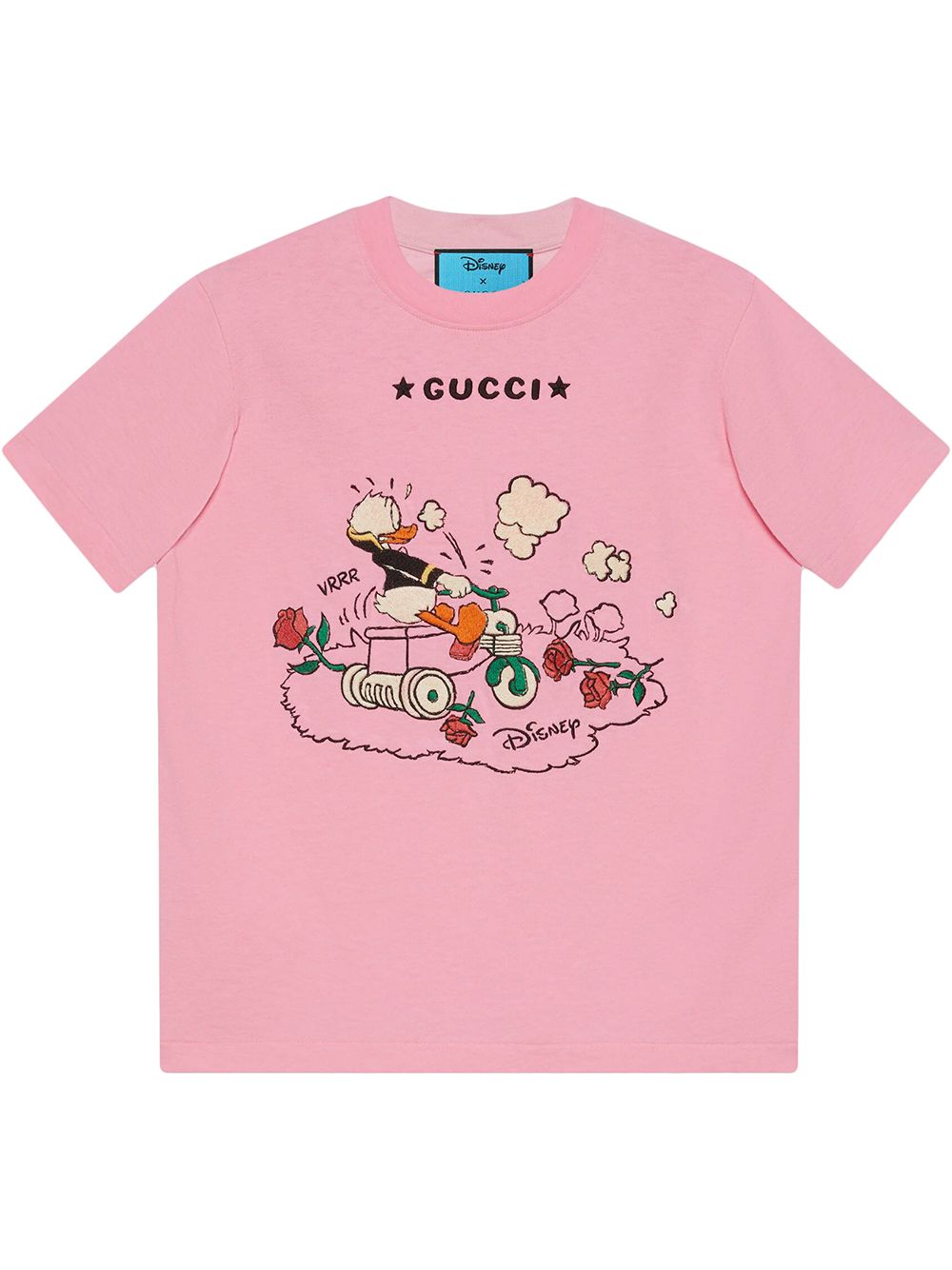 Gucci X Disney Donald Duck T-Shirt - Pink | Editorialist
