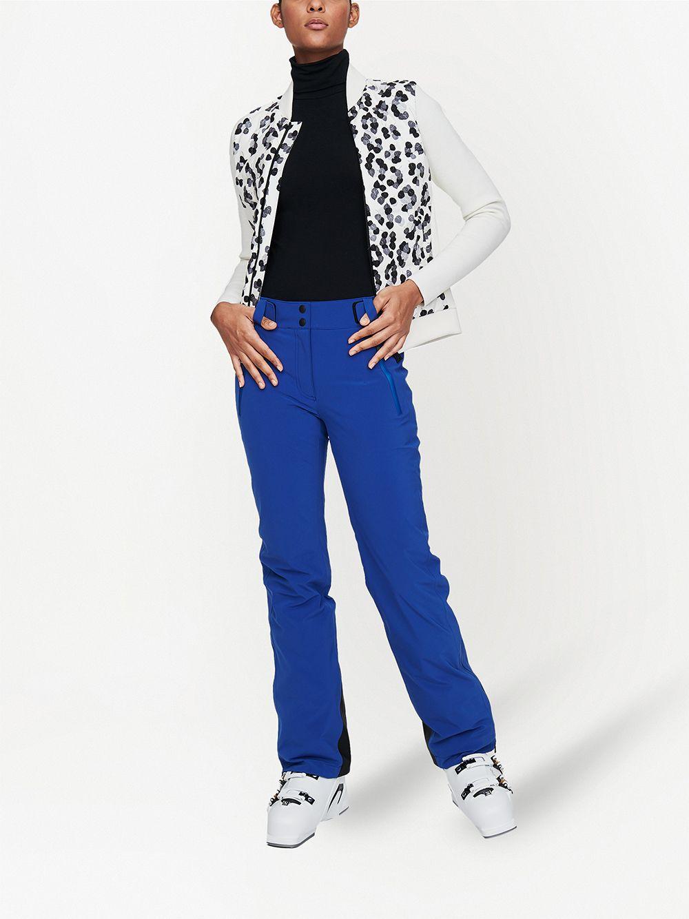 AZTECH MOUNTAIN Aztech Mountain Dale of Aspen Panelled Leopard-Print Knitted Jacket