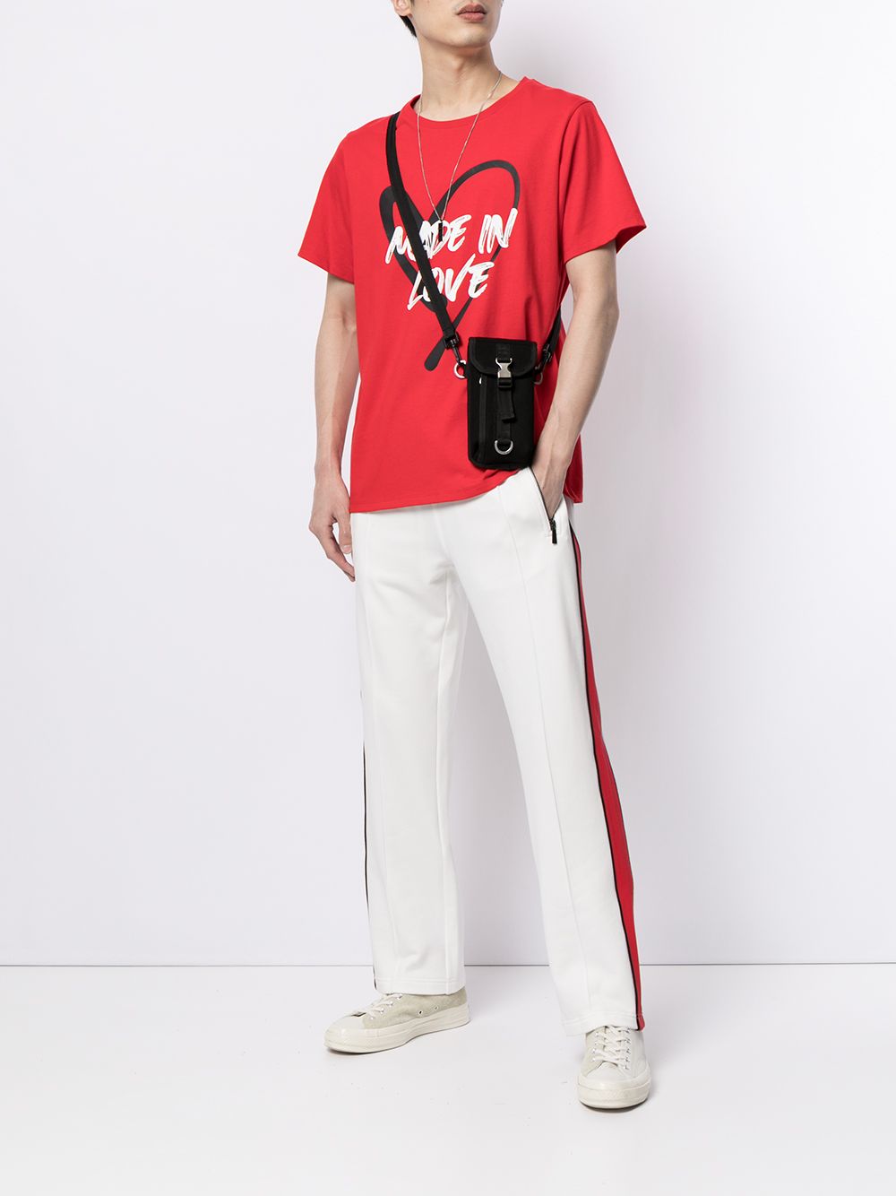PORTS V Ports V slogan-print T-shirt