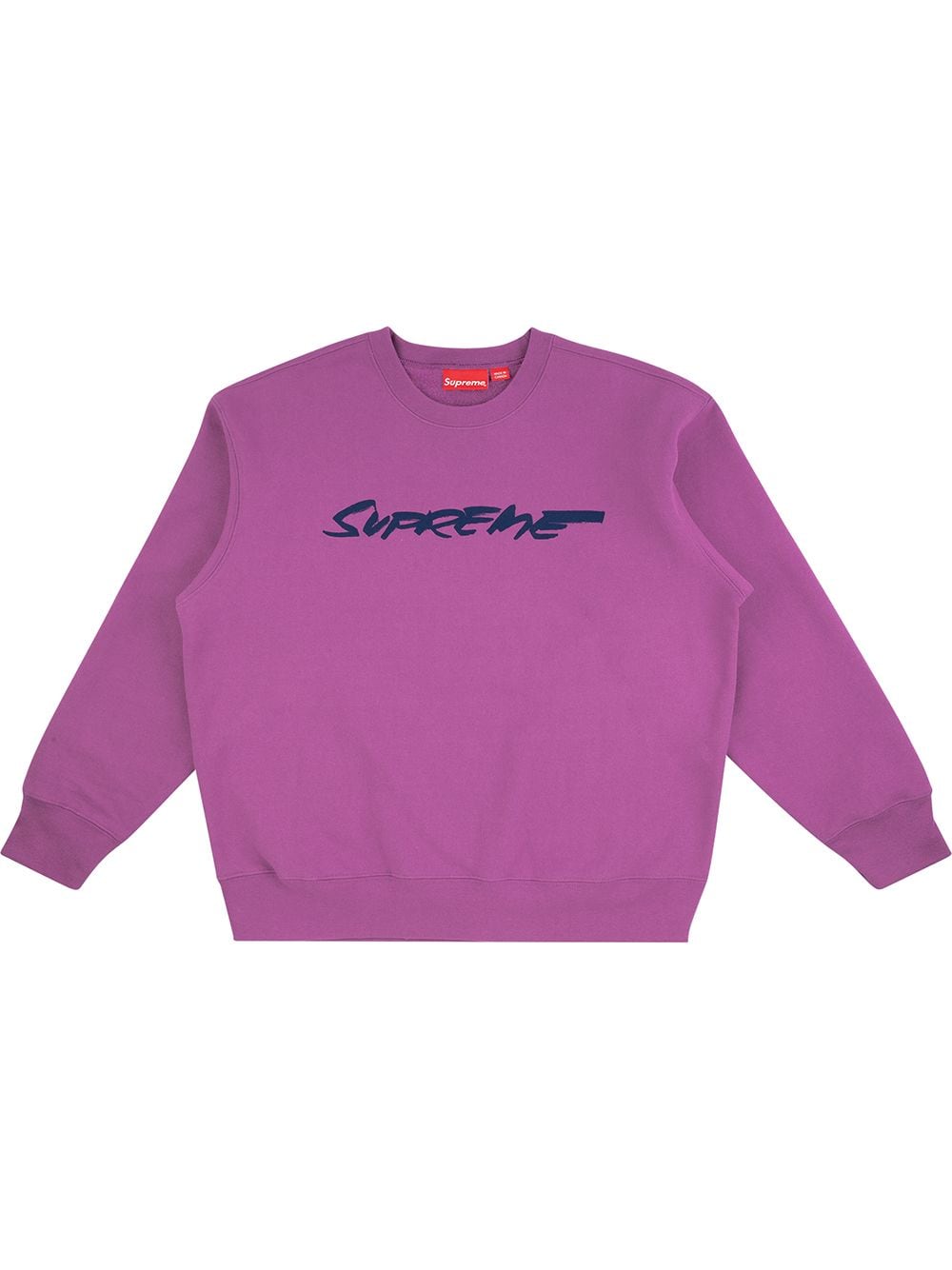 スウェット Supreme Futura Logo Crewneck purple XL Supreme Futura Logo Crewneck Sweatshirt - Purple | Editorialist