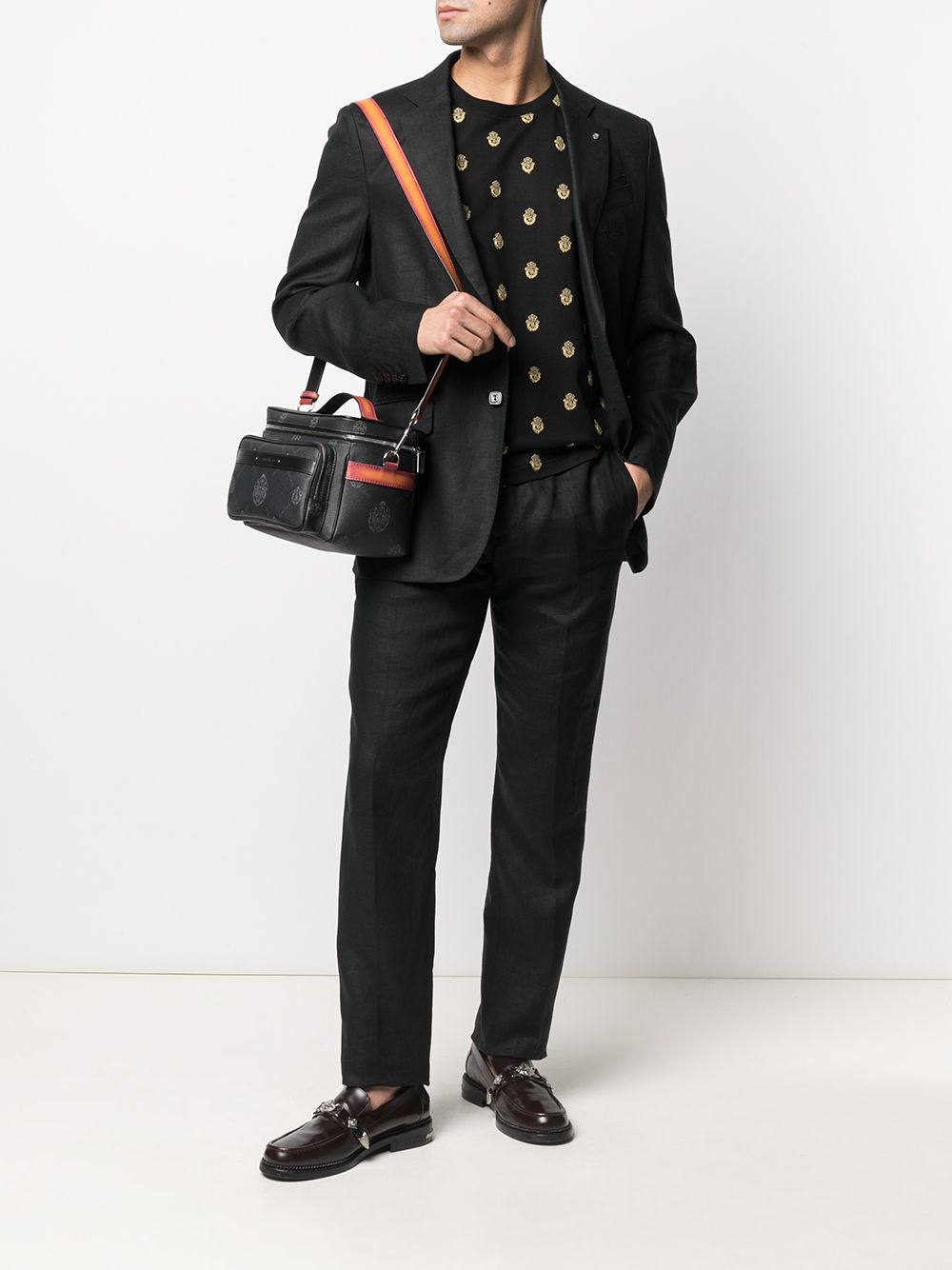 BILLIONAIRE Embroidered Tailored Trousers