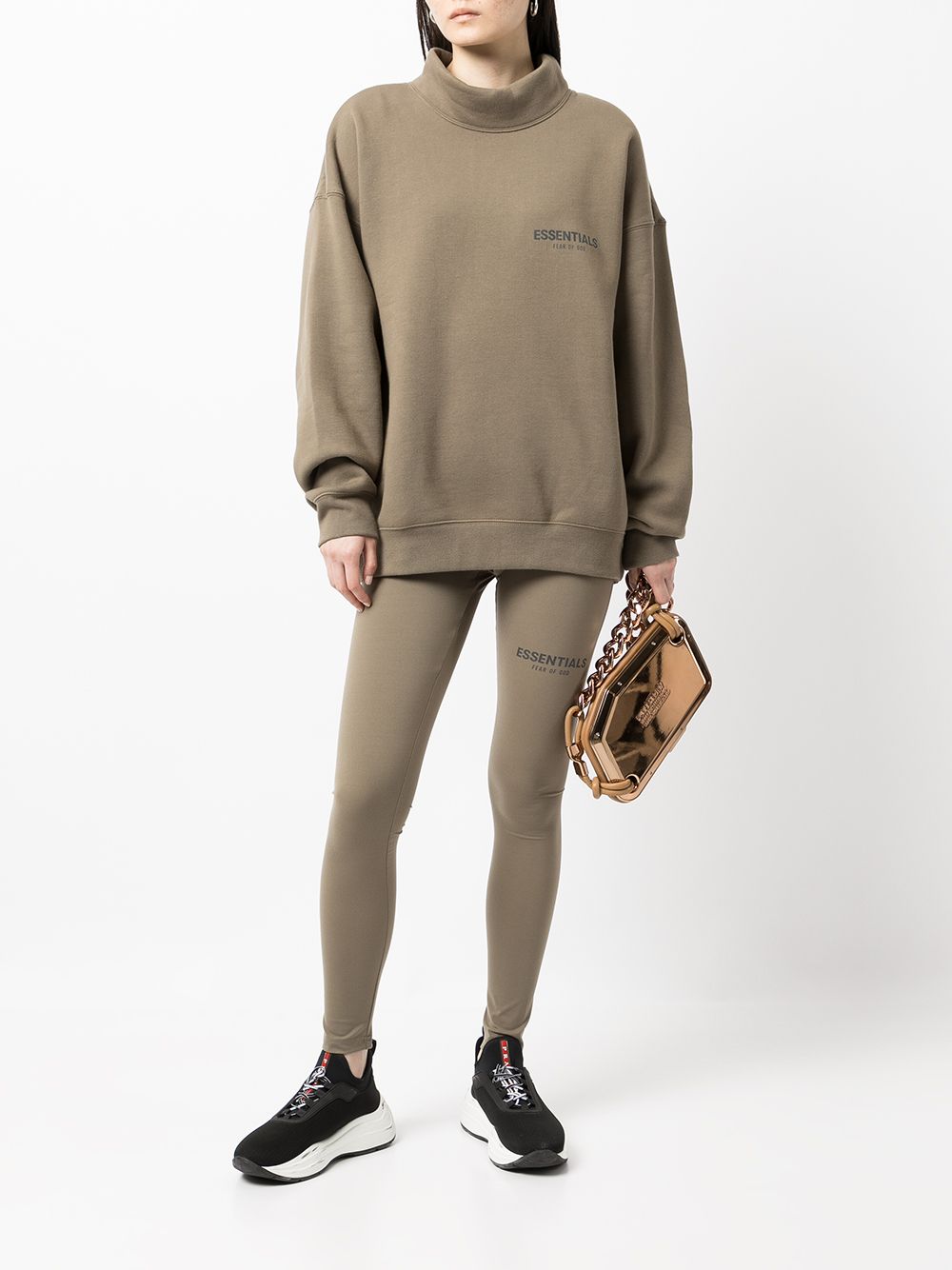 FEAR OF GOD FEAR OF GOD Athletic Logo-Waist Leggings