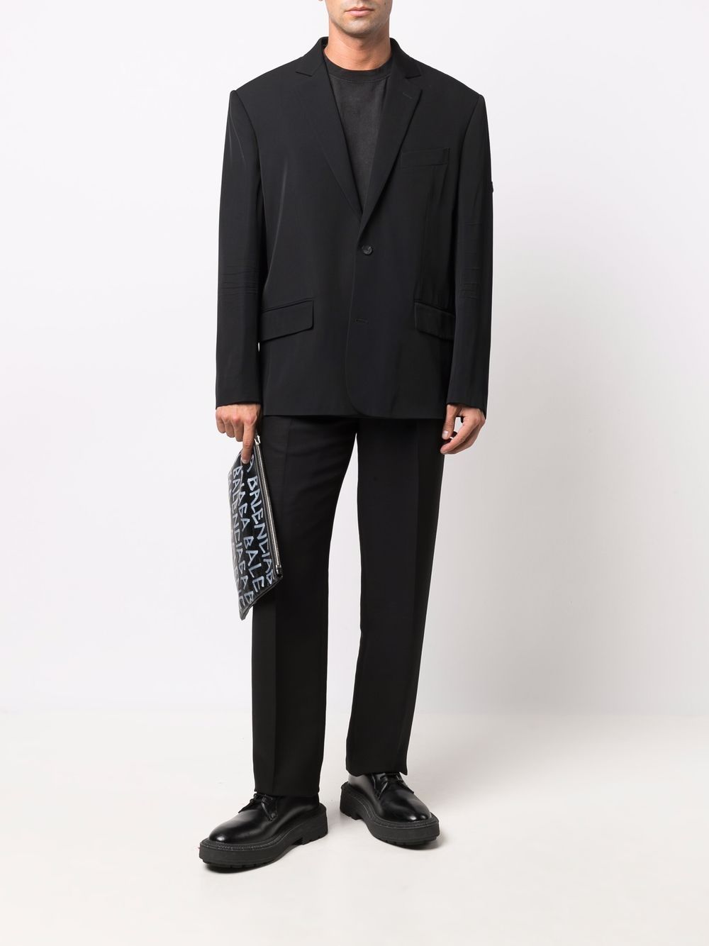 BALENCIAGA Washed Button-Front Jacket