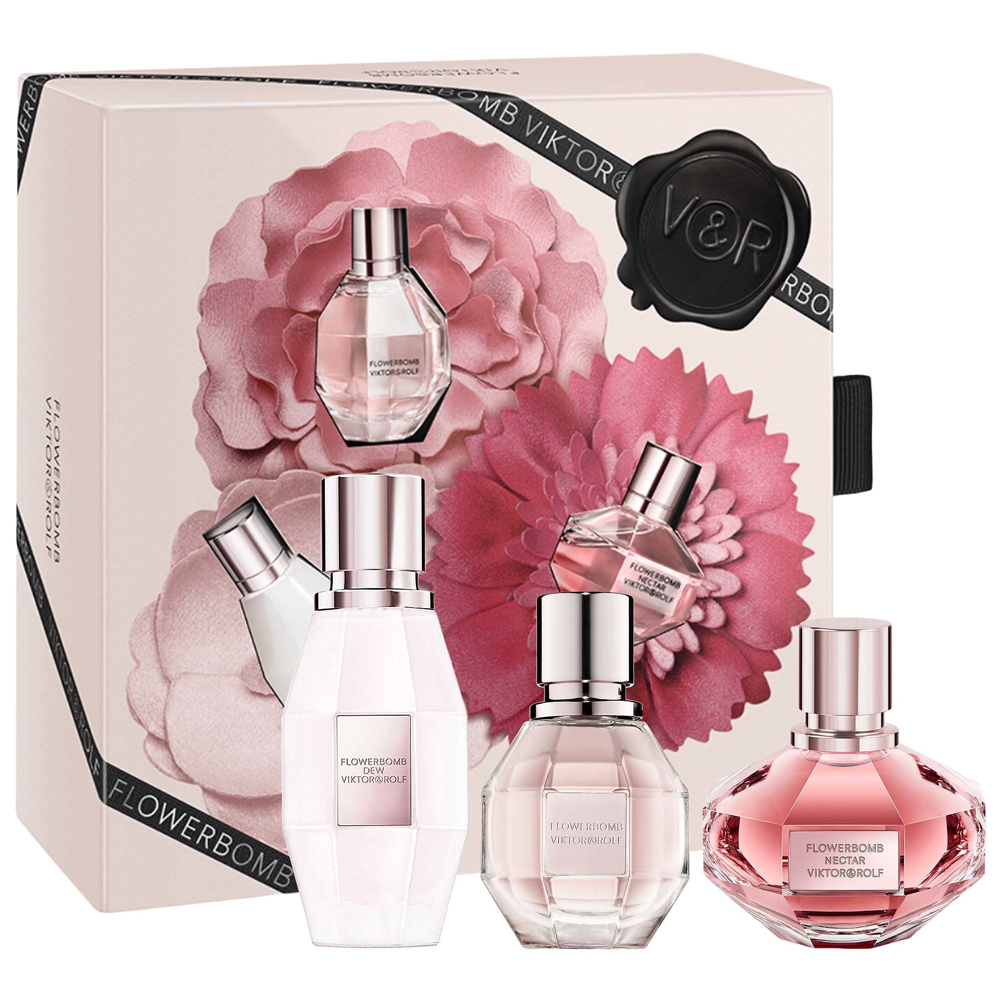 Viktor Rolf Flowerbomb Mini Perfume Trio Set One-Color