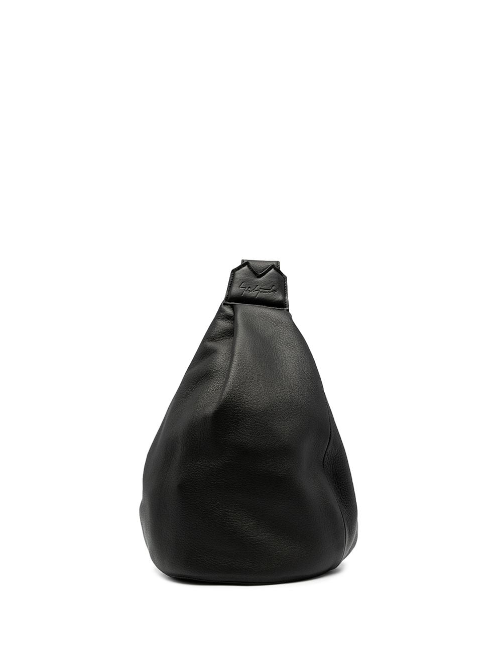 Yohji Yamamoto Leather Shoulder Bag In Black - 20% Off | Editorialist