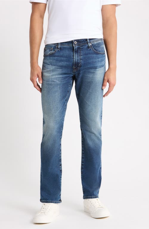 AG graduate tailored straight leg jeans