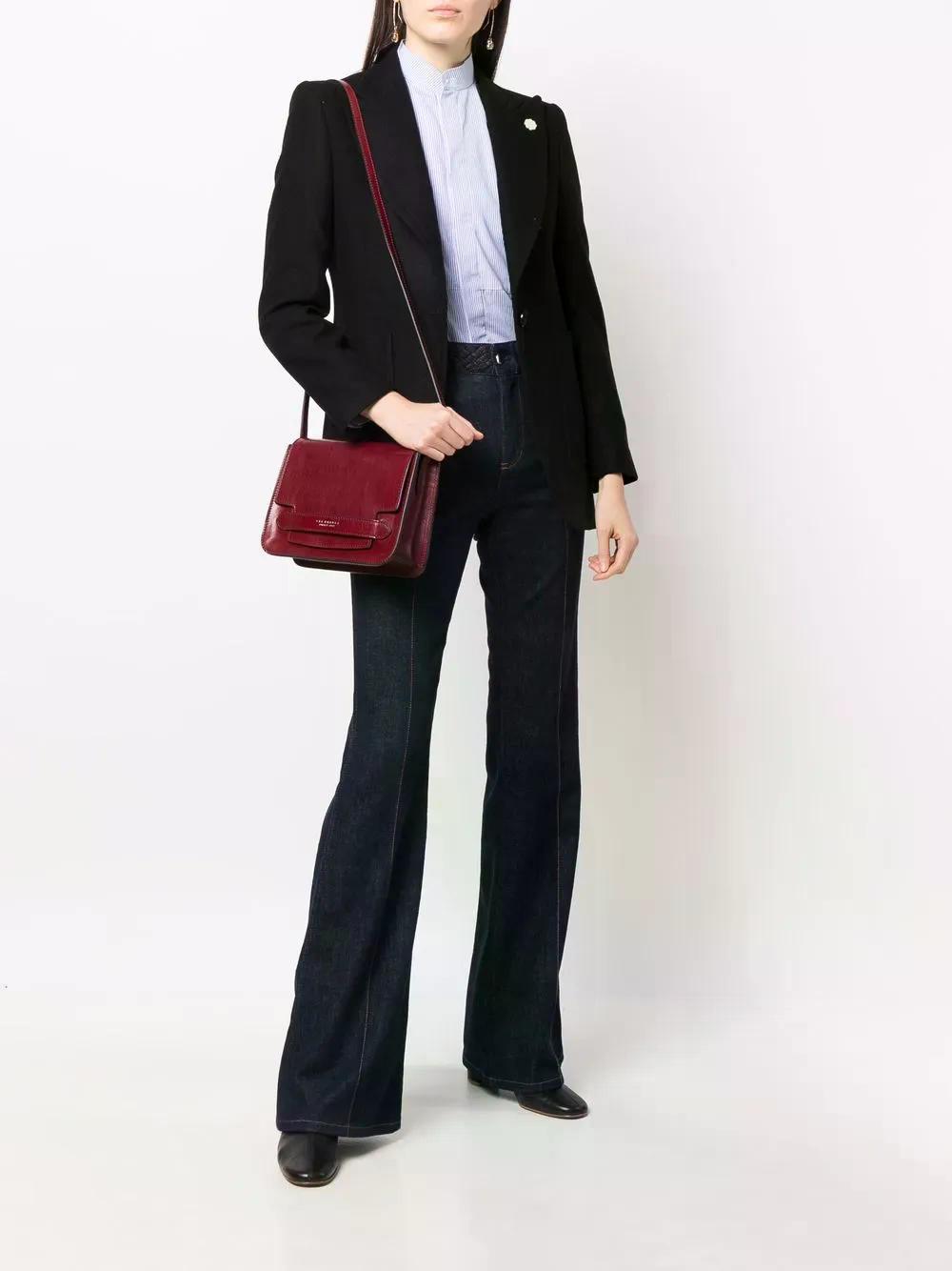 THE BRIDGE leather cross body bag