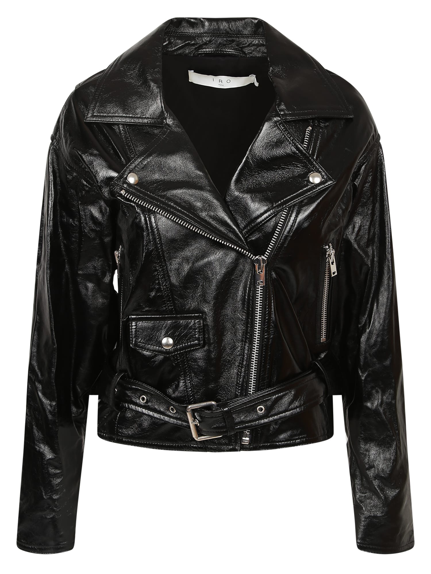 iro black leather jacket