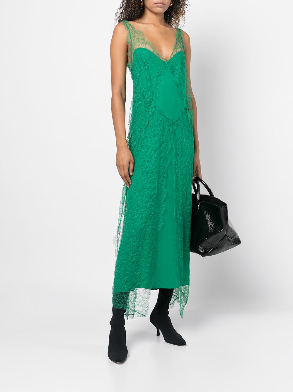 Khaite The Ash Dress - Green | Editorialist Khaite The Ash Dress - Green | Editorialist