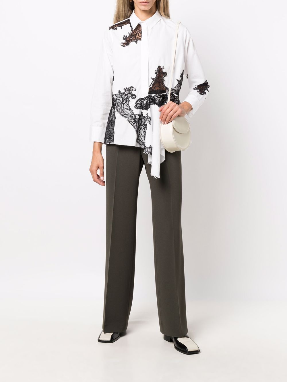 ALBERTO BIANI Straight Leg Trousers