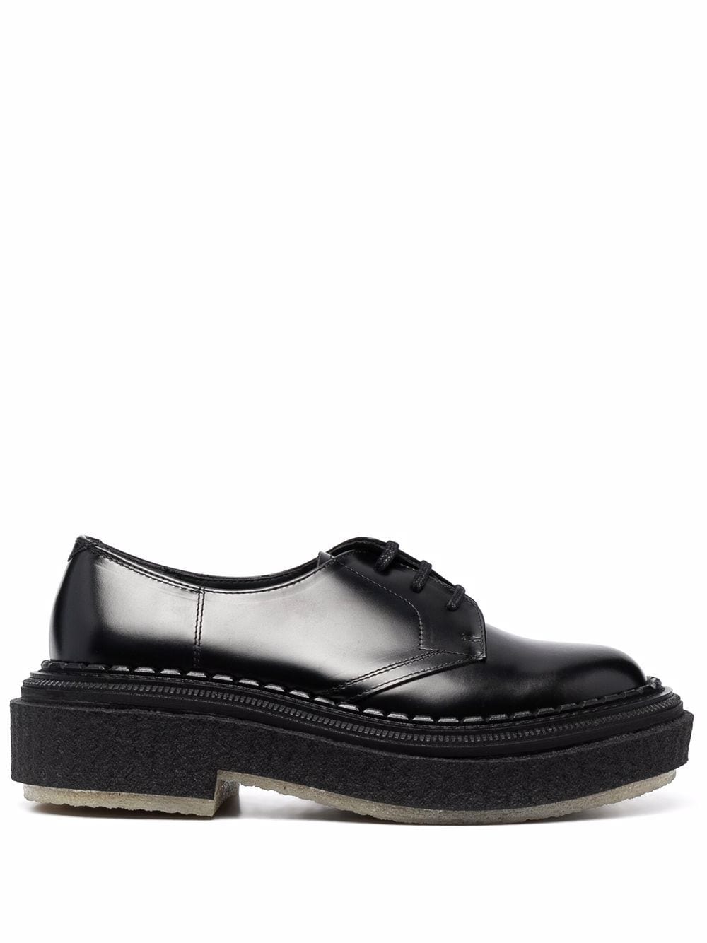 Adieu Paris Type 181 Derby Shoes In Black - 42% Off | Editorialist