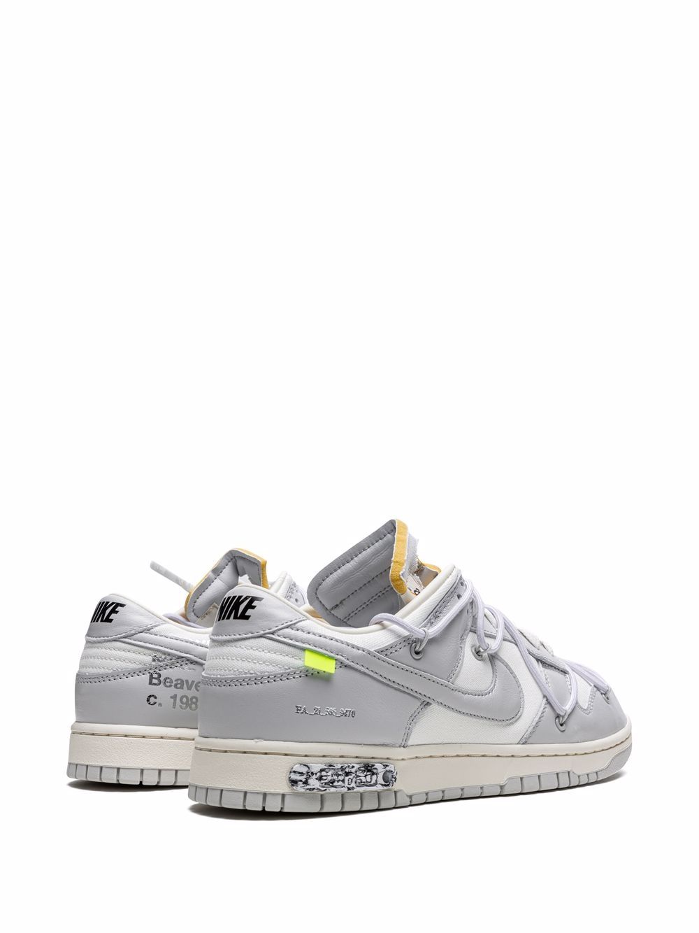 dunk off white lot 49