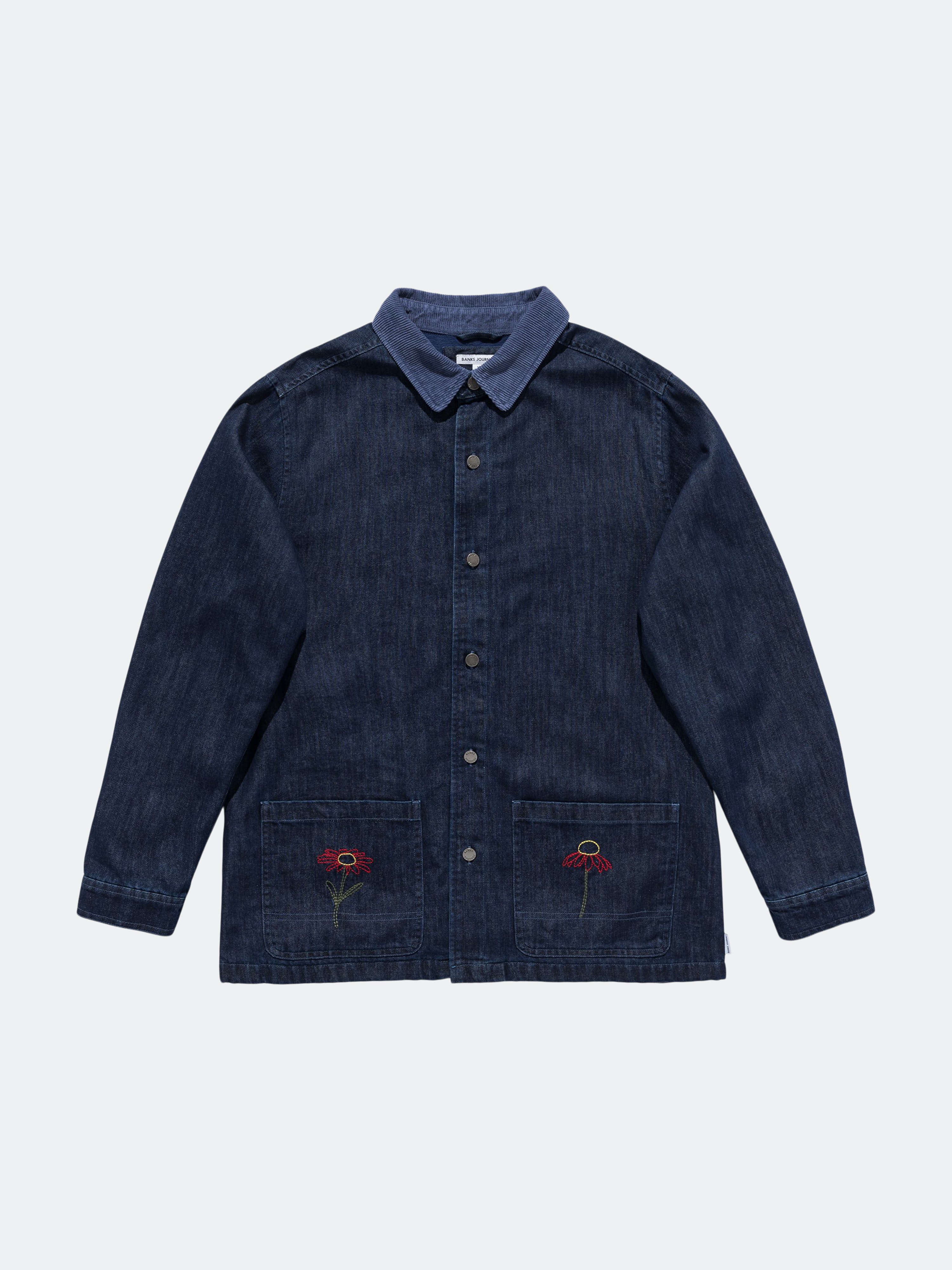 Banks Journal Dahlia Jacket In Blue - 35% Off | Editorialist