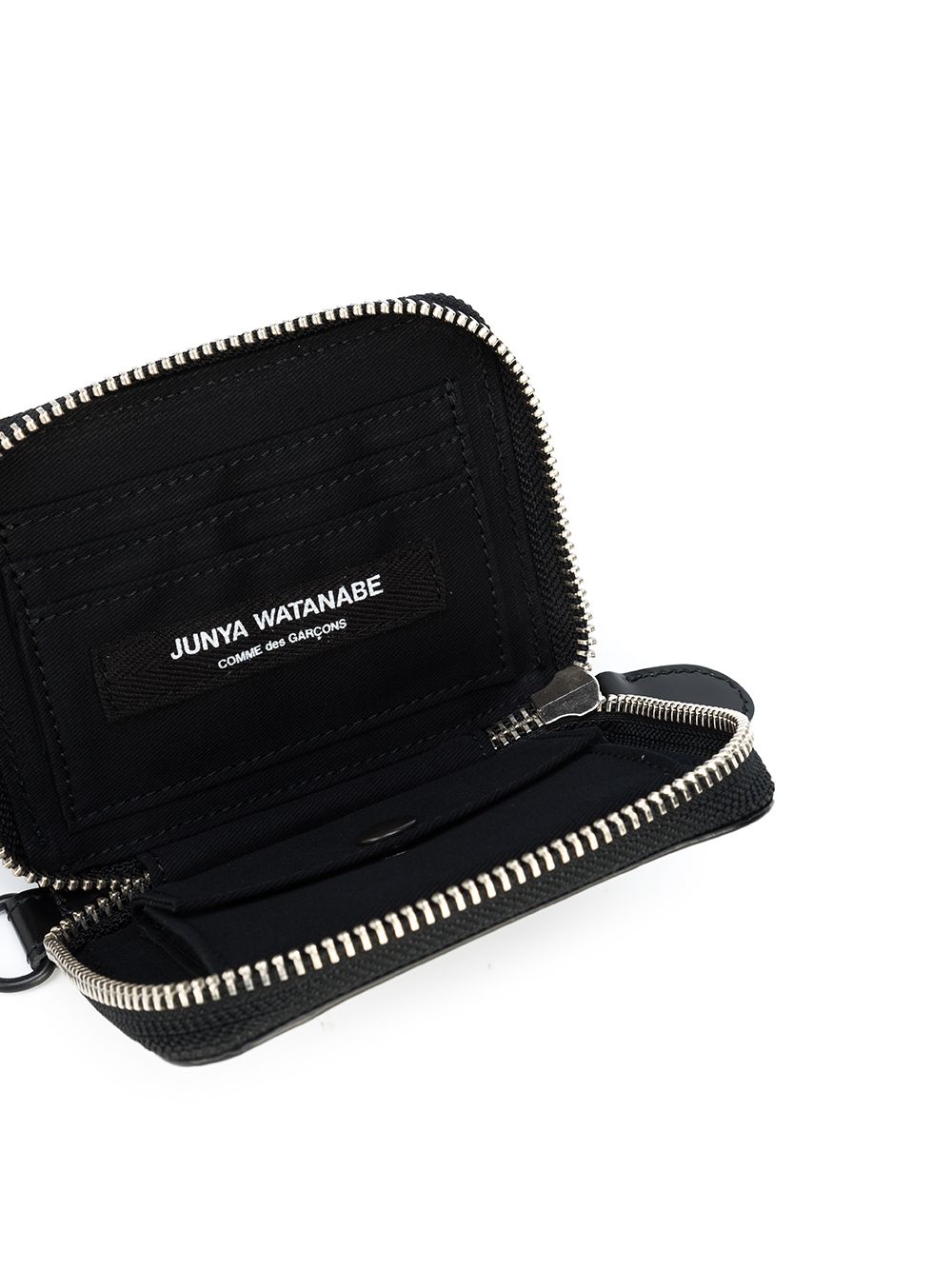 【junya】ウォレット Junya Watanabe Zip-Around Wallet On Chain In Black - 50% Off