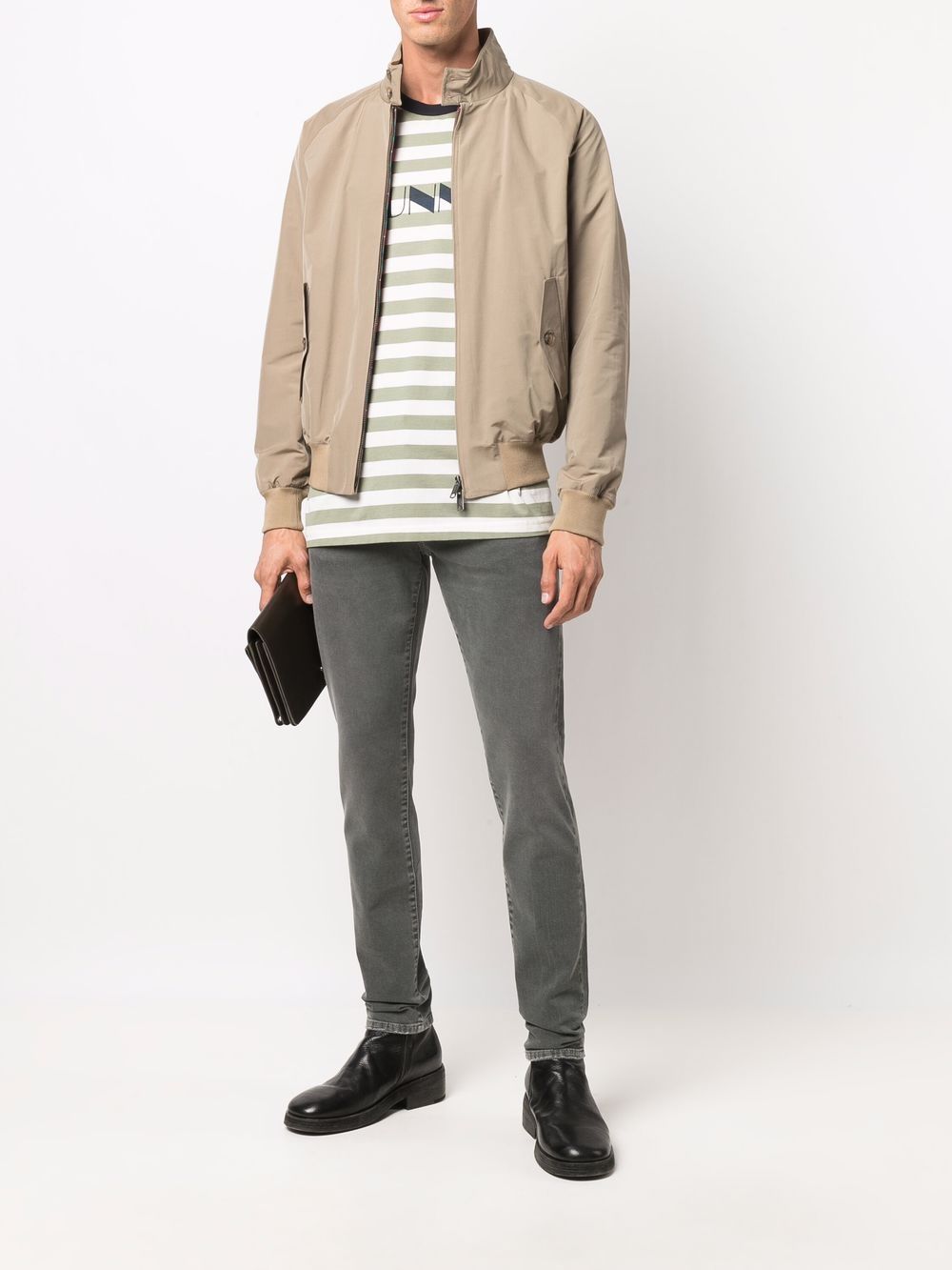 BARACUTA G9 Harrington Zip-Up Jacket