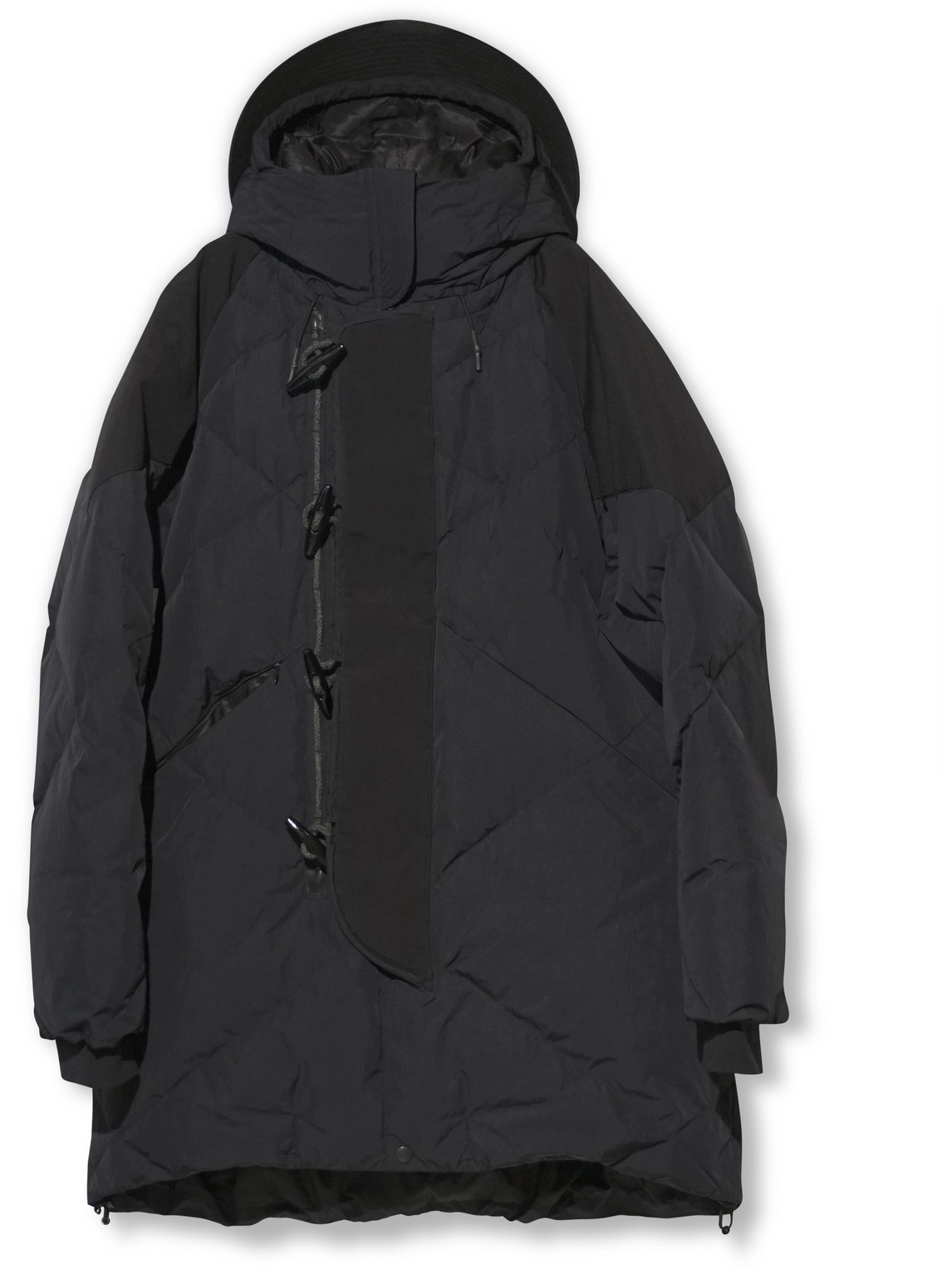Norbit By Hiroshi Nozawa Oversized Quilted Shell Hooded Down