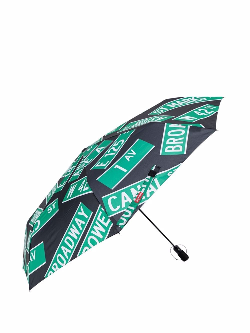Supreme Street Signs Umbrella - Black | Editorialist