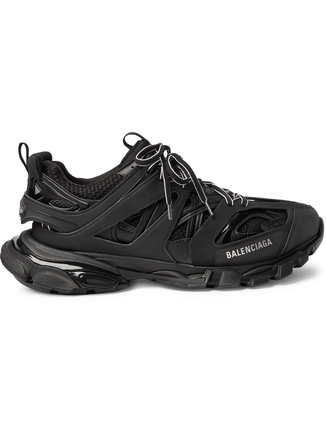 Balenciaga Track Sneakers Black Editorialist