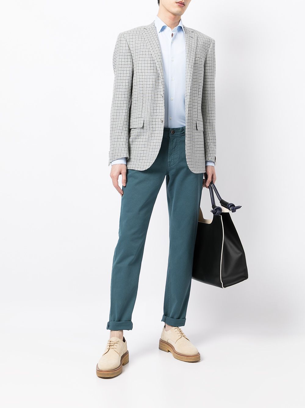 CORNELIANI Corneliani High Waisted Tapered Trousers