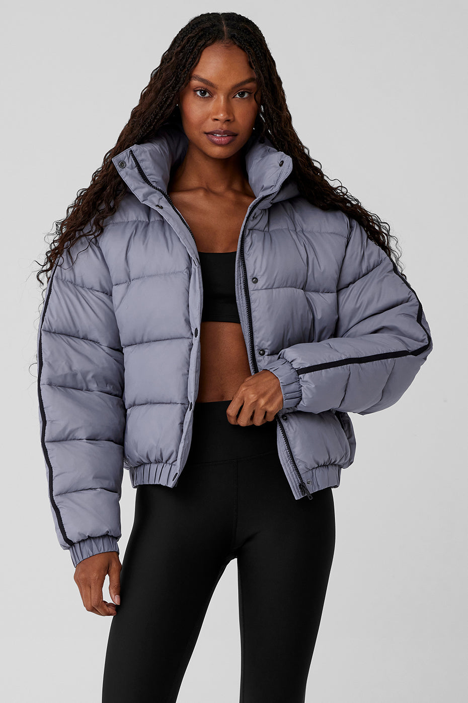 Puffer Jacket Alo Yoga Ski Pants Best Cropped Puffer: Alo Yoga's Gold Rush  Coat Is Almost